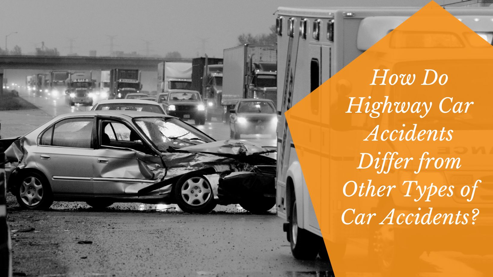 Highway vs. Other Car Accidents | Hipskind & McAninch, LLC